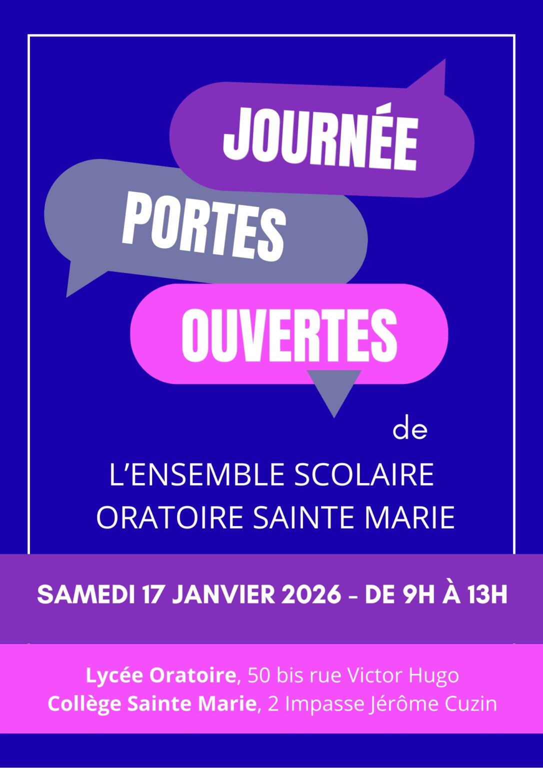 Ensemble scolaire Oratoire Sainte-Marie - Auch